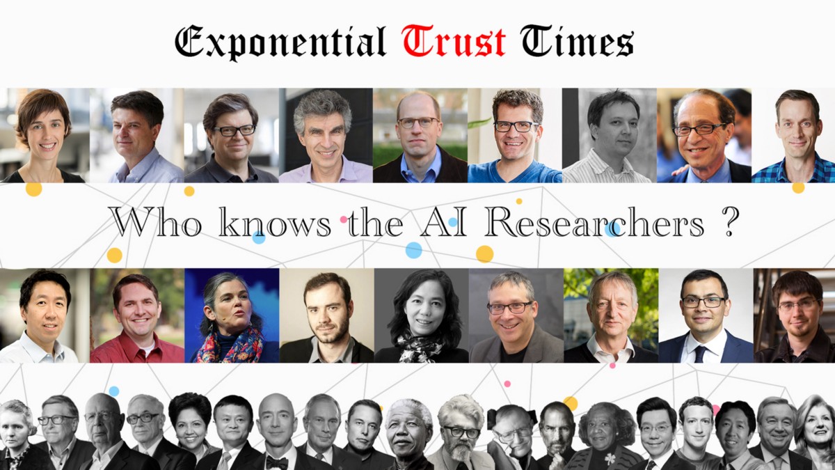 Who knows the AI Researchers? Part 1