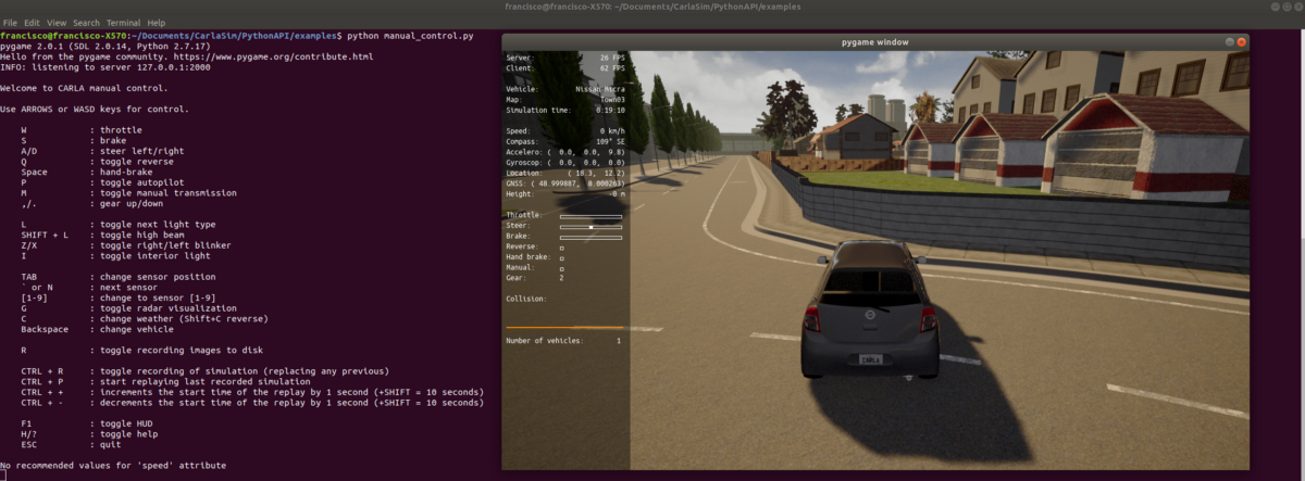 Install Carla Simulator in Ubuntu 18.04